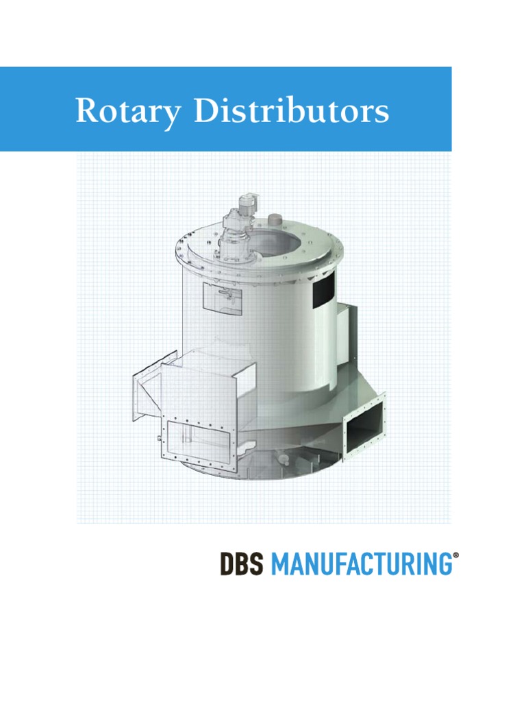 DBS Rotary Distributors RD | Bearing (Mechanical) | Gear