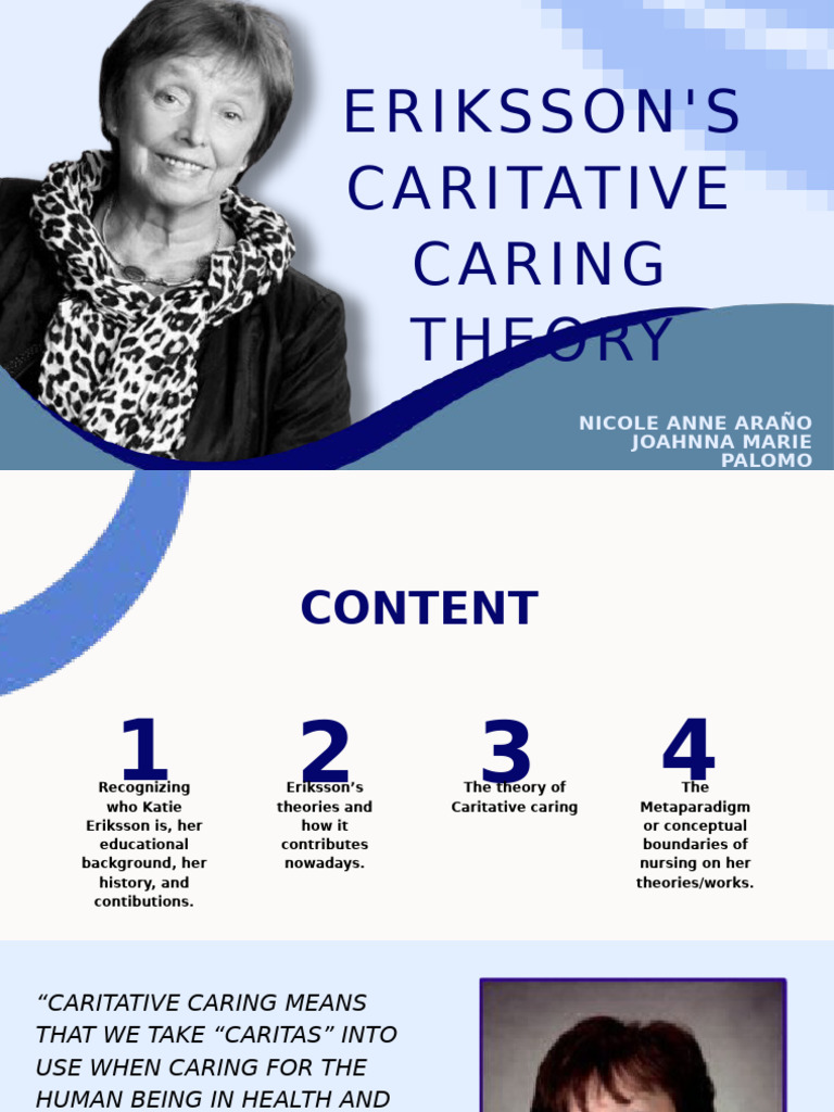 Summary of Eriksson's Caritative Caring Theory | PDF | Theory | Science