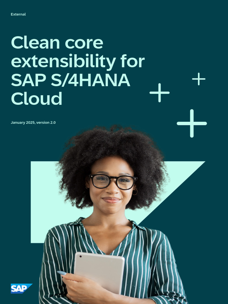 Clean Core Extensibility in S/4HANA Cloud | PDF | Cloud Computing | Software Engineering