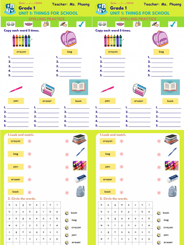Worksheet G1 W2 | PDF