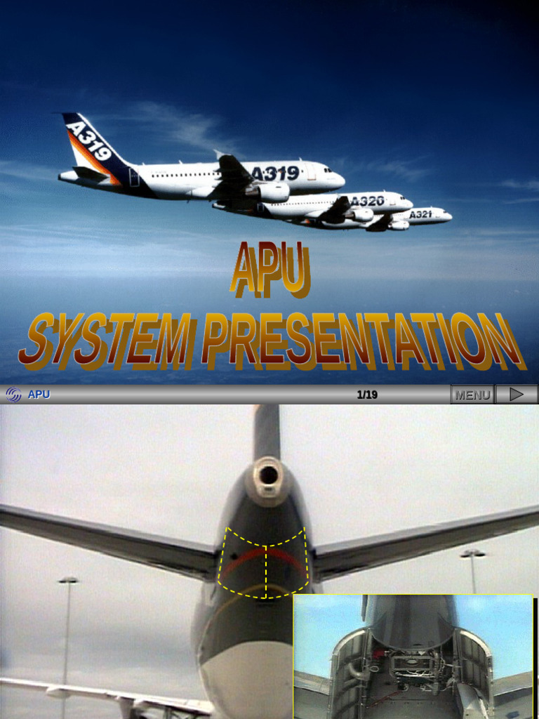 APU System Overview and Components | PDF | Rotating Machines | Gas ...