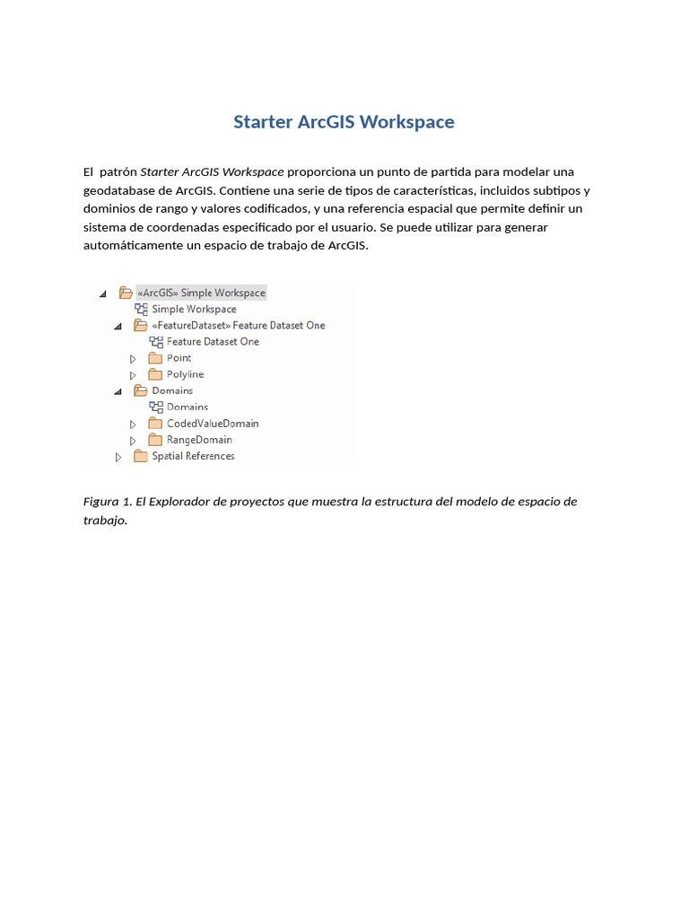 Ag1.0 Starter Arcgis Workspace | PDF | Caso de uso | Diseño