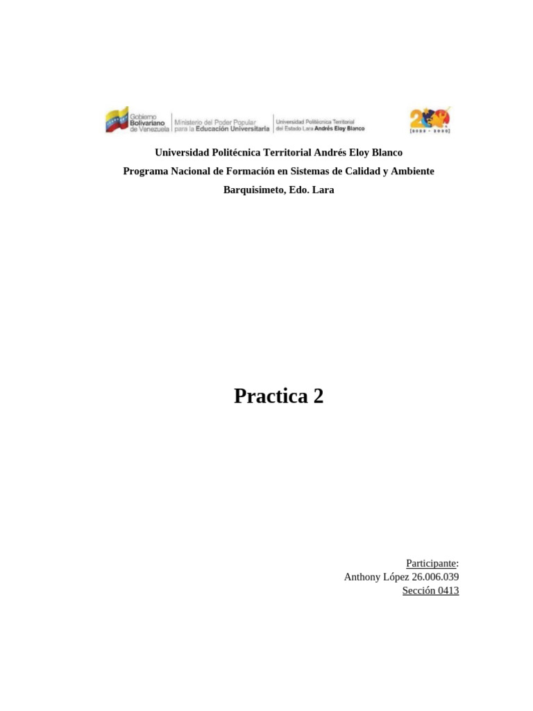 Prueba Anthony | PDF