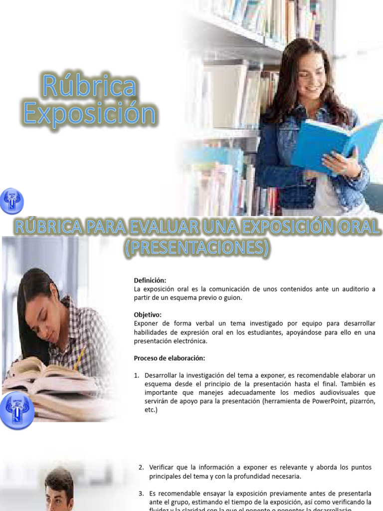 Guía y Rúbrica para Exposiciones Orales | PDF