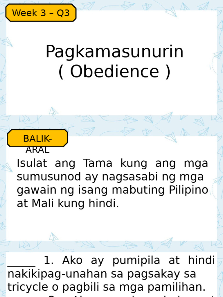 ESP W3Q3 Day 3 | PDF