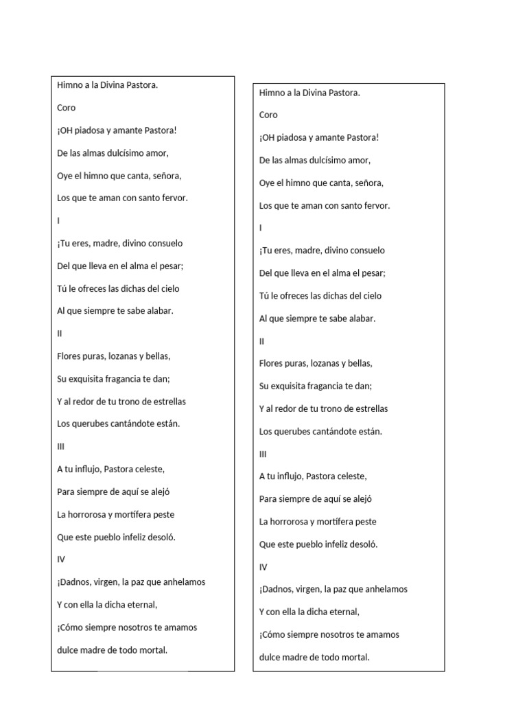 Novena A La Divina Pastora Letra – BLKXFS