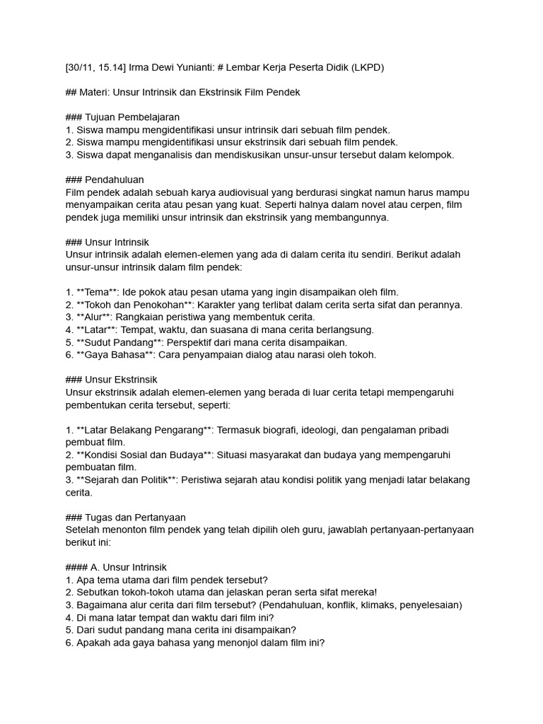 LKPD P5 Ketiga | PDF