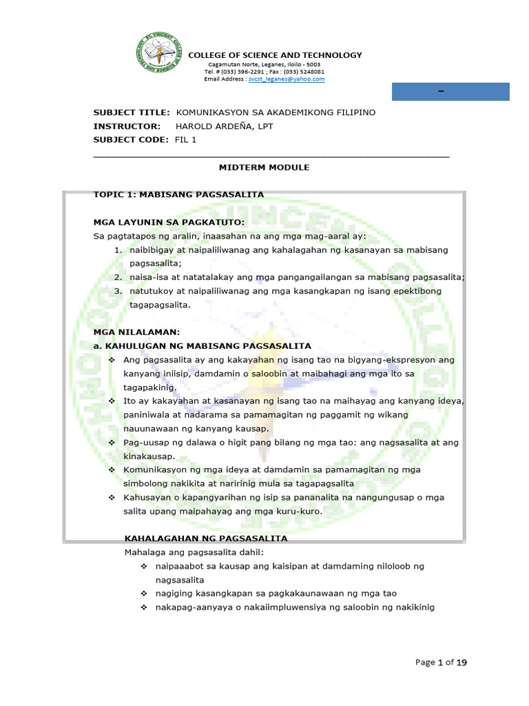 Module For Midterm (Psychology) 1 | PDF