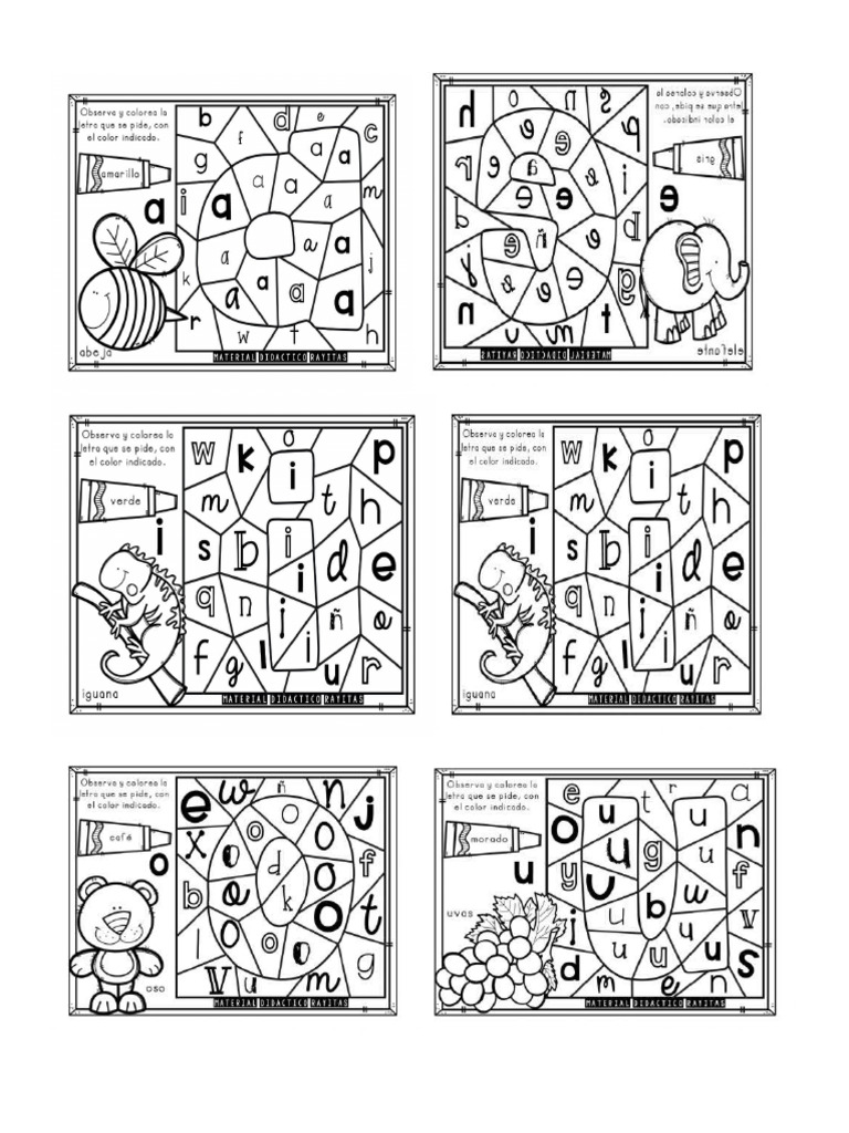 Reconocimiento de Las Vocales | PDF