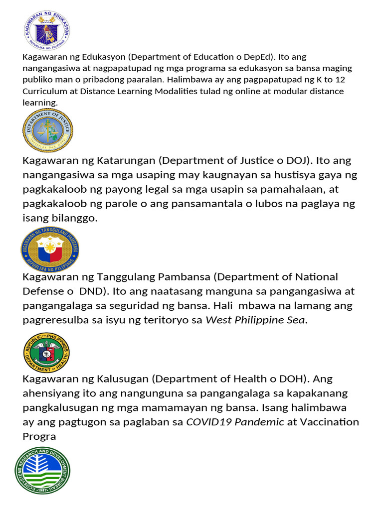 Ap4 q3 Logo of Ahensiya | PDF