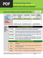 Contoh RPS OBE | PDF