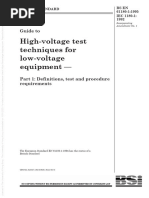 BS en IEC 61557-2 (2021) Insulation Resistance | PDF