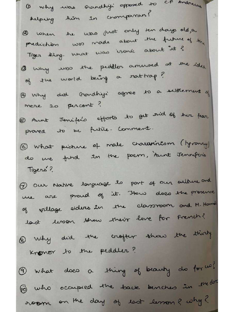 Class 12th Day 17 Secret Assignment | PDF