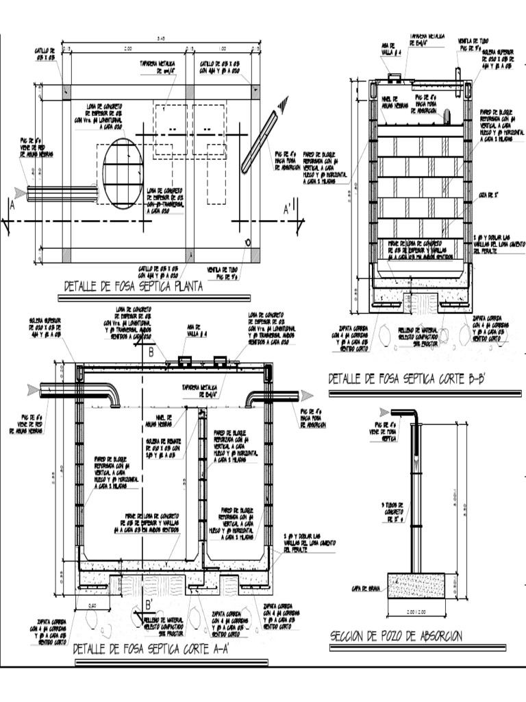 Fosa Septica 1 | PDF
