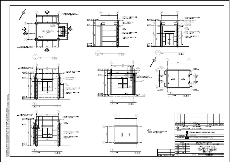 SMC-UHX-CCA-001_Plan, Elevation, Section | PDF