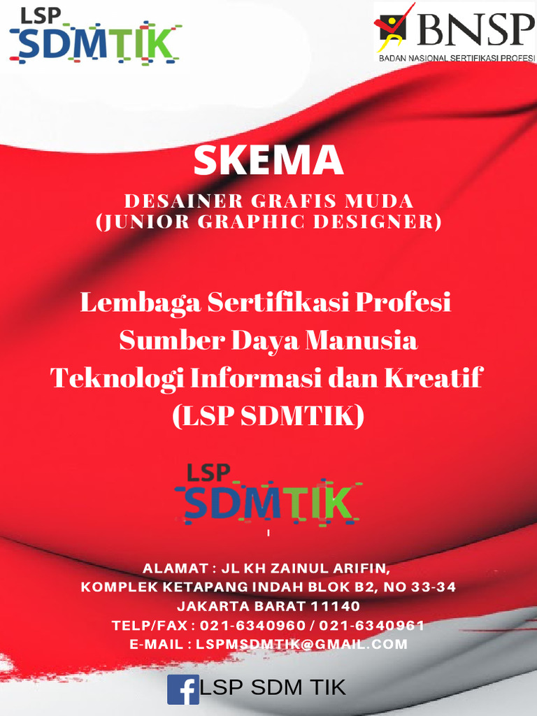 8-Skema Desainer Grafis Muda - LSP SDM TIK | PDF
