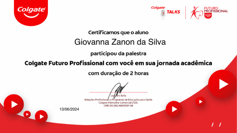Certificado DSP 2022 | PDF