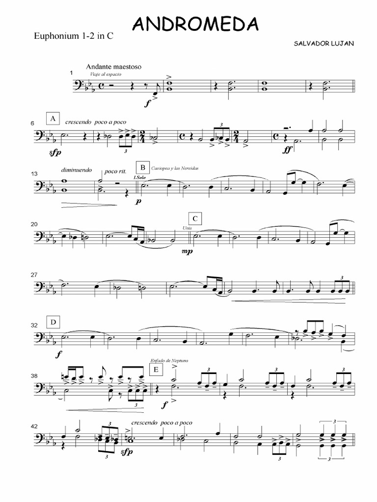 Andromeda 19 Euphonium 1-2 C | PDF