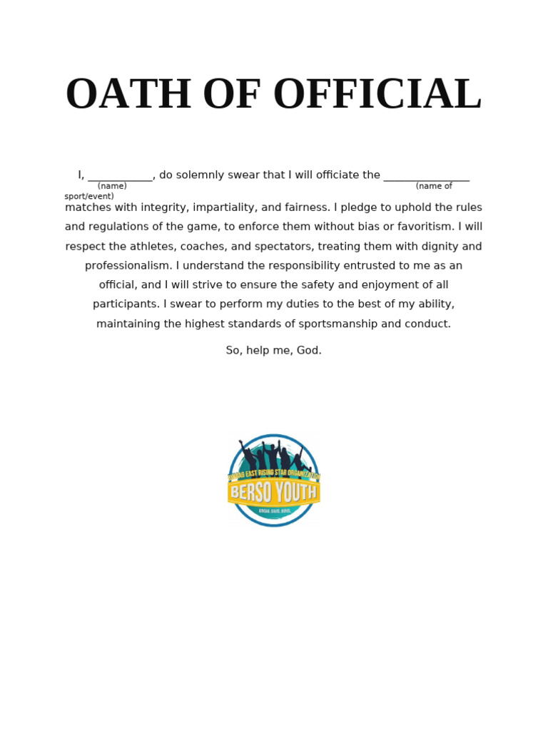 OATH League | PDF