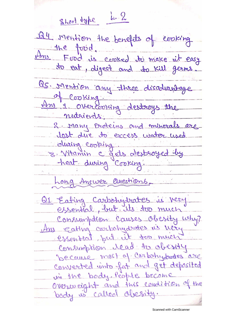 Ch. - 2 Question and Answer | PDF