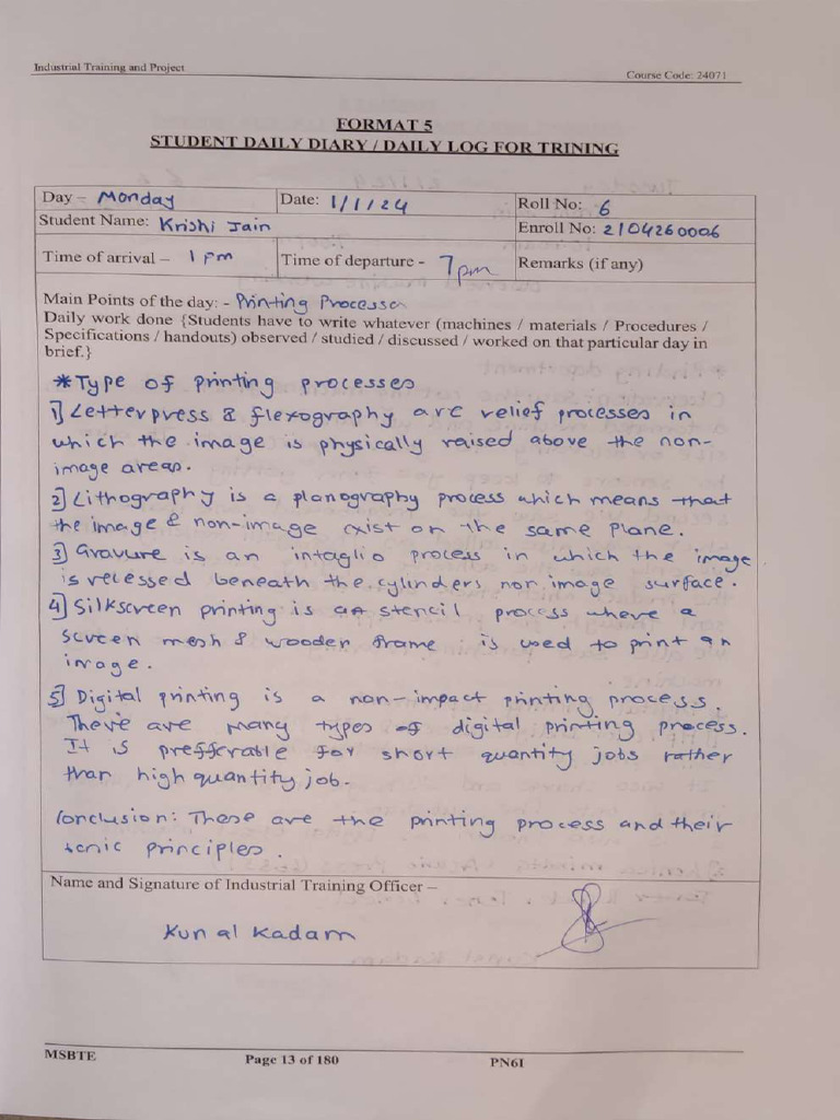 Frist Week Reports - Compressed | PDF | Industrial Processes