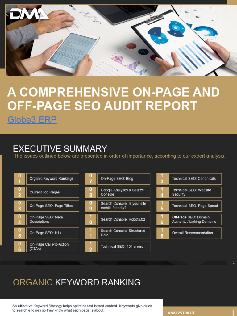 Globe3 ERP SEO Audit | PDF | Search Engine Optimization | Hypertext