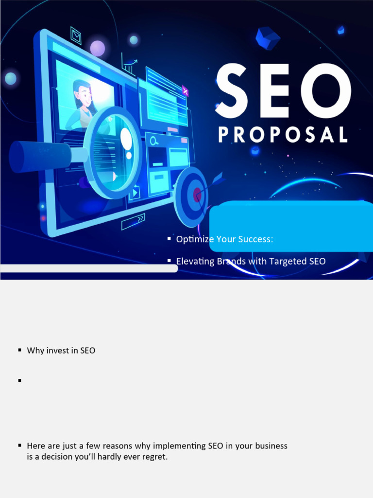 SEO New Proposal | PDF | Search Engine Optimization | Computing