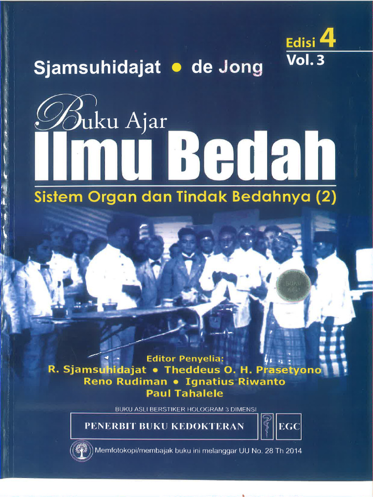 Buku Ajar Ilmu Bedah Edisi 4 Vol 3 | PDF