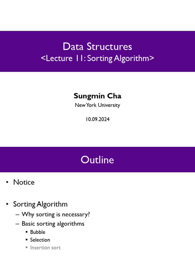 11sorting Pdf Theoretical Computer Science Computer Programming 6794
