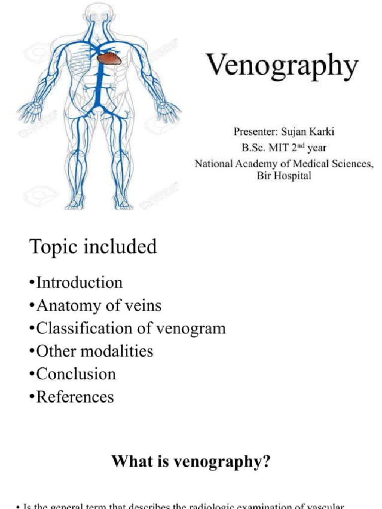 Venography | PDF