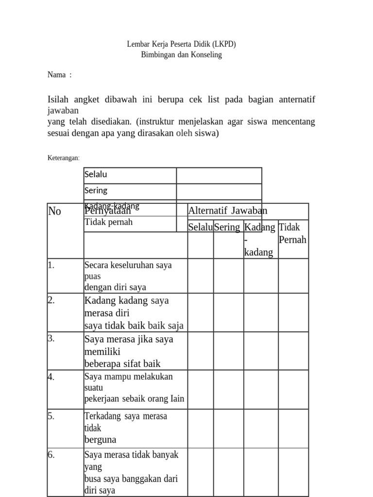 Lembar Kerja Peserta Didik P5 | PDF