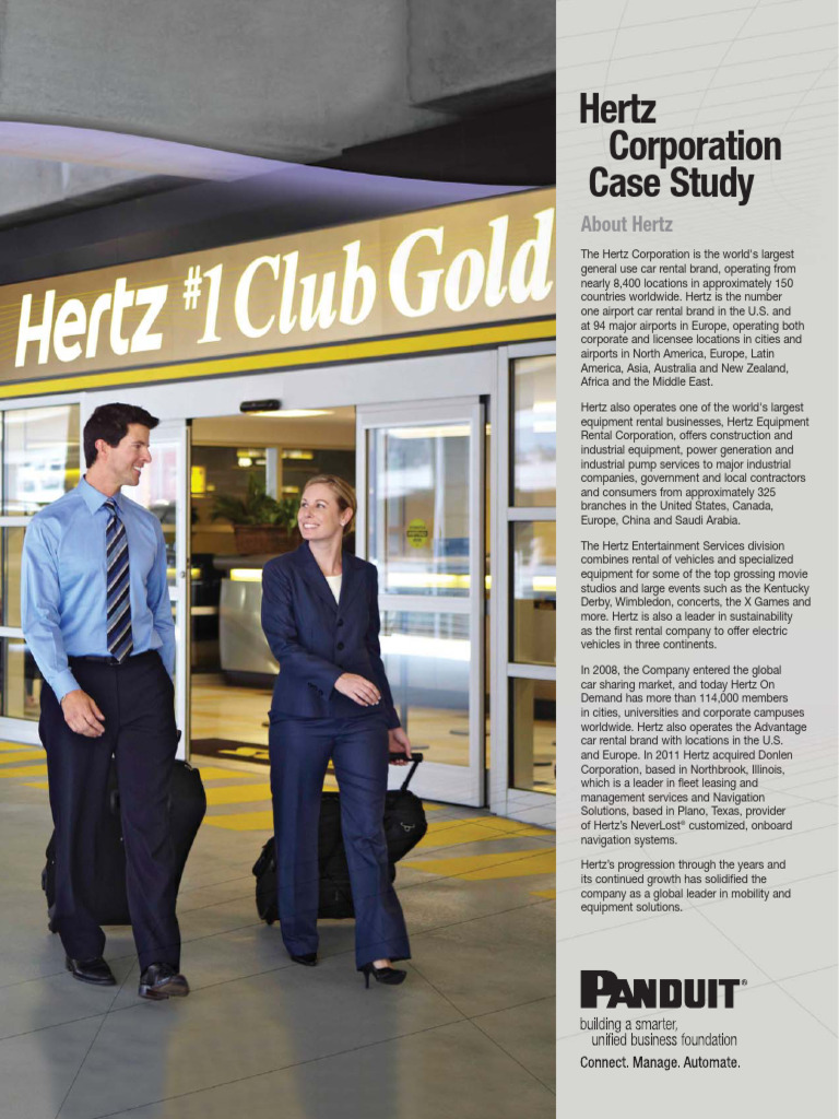 Mini Case Hertz of Chapter 1 | PDF | Data Center | Infrastructure