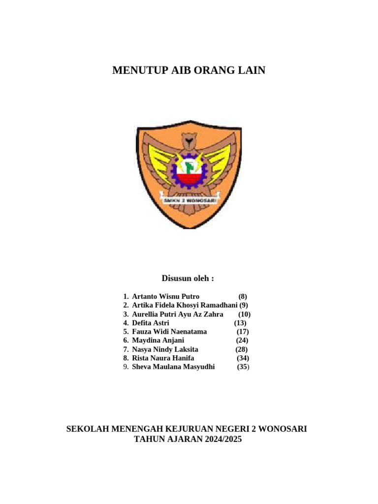Menutup Aib Orang Lain dalam Islam | PDF