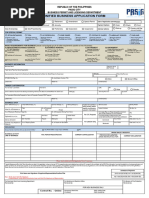 Unified Business Permit Application Form | PDF | Business | Regulatory ...