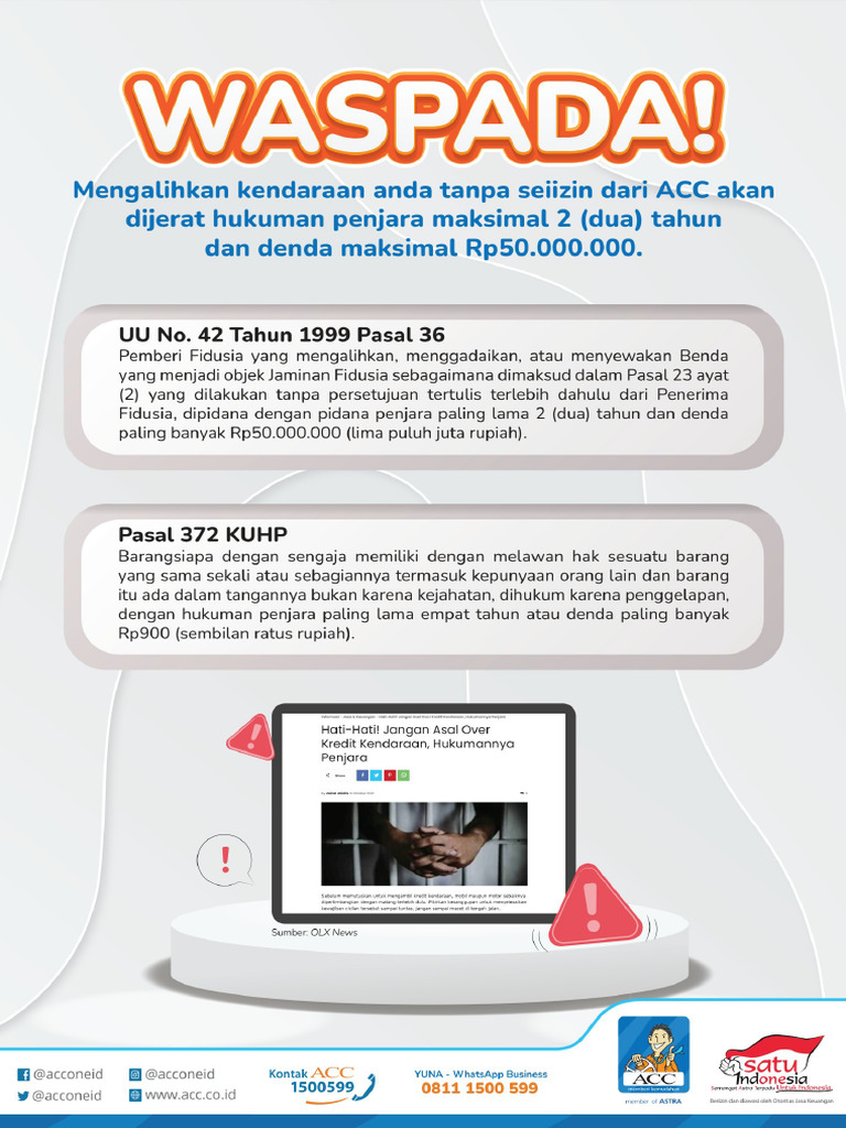 Waspada Penggelapan A4-1 | PDF