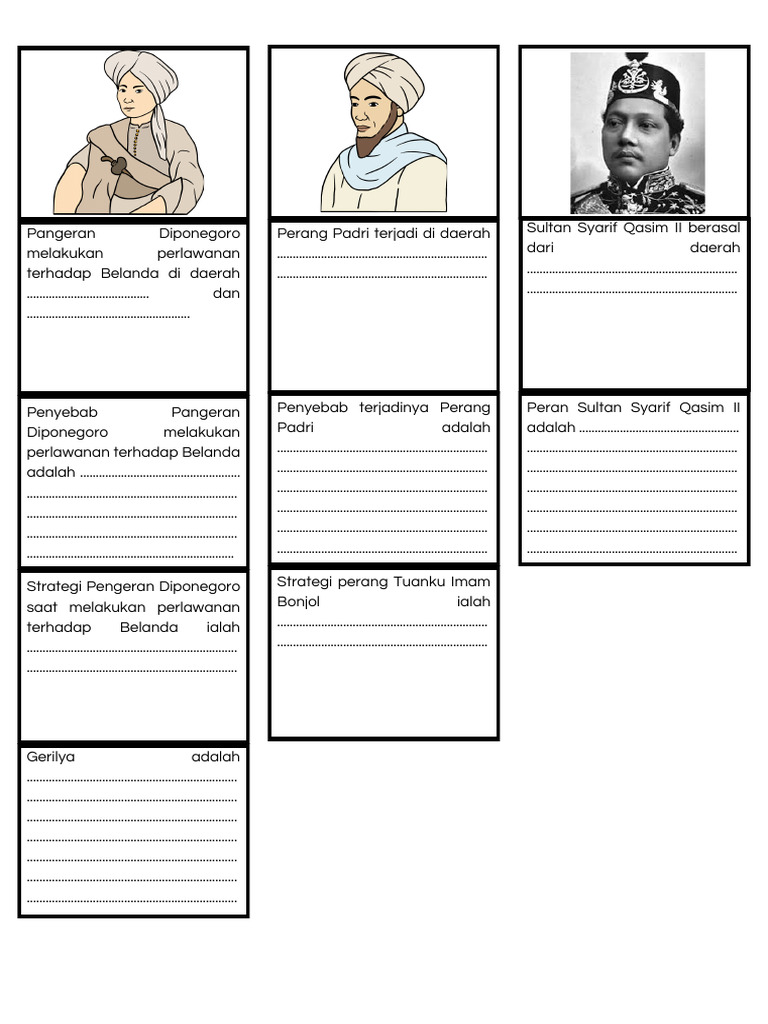 Pahlawan Nusantara Melawan Penjajah | PDF