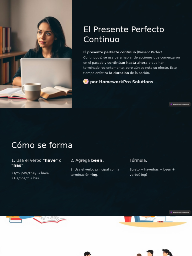 El Presente Perfecto Continuo | PDF