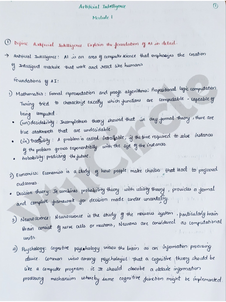 BCS515B Important Question-Answers | PDF