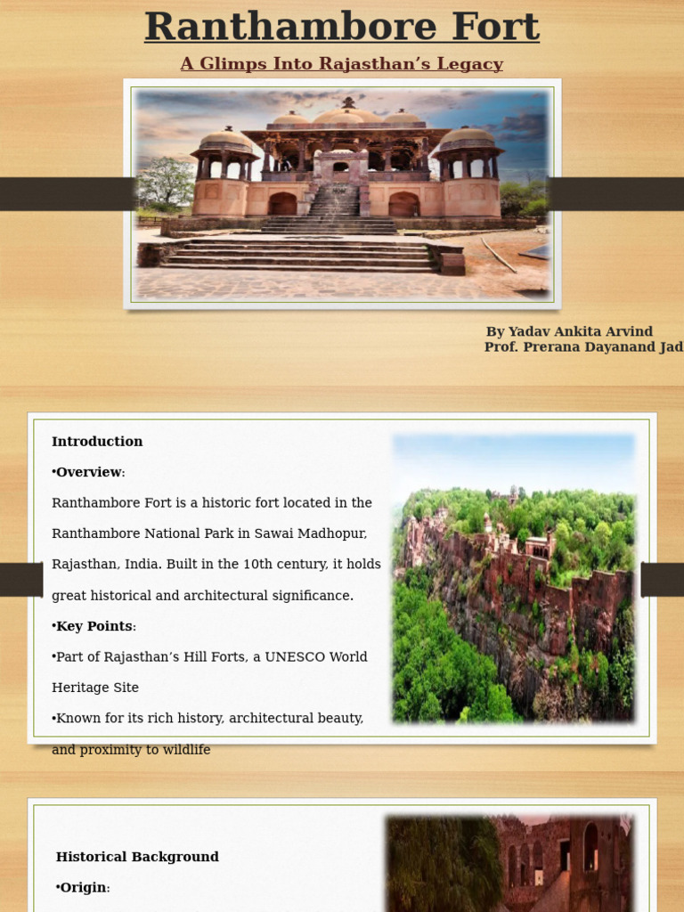 Ranthambore Fort | PDF | Fortification