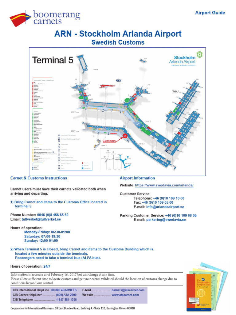 ARN_Airport_Map_-_US_Version | PDF
