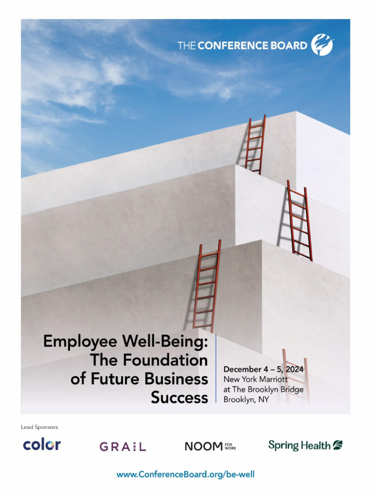 Employee Well-Being Conference 2024 | PDF | Cancer | Employment