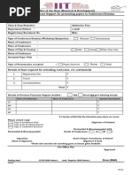 Travel Grant (RSTA) Form | PDF | Government