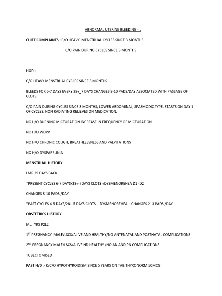 Gyne Rural Opd Templates | PDF | Menstruation | Vagina