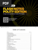 Polity Tricks & Mnemonics | PDF