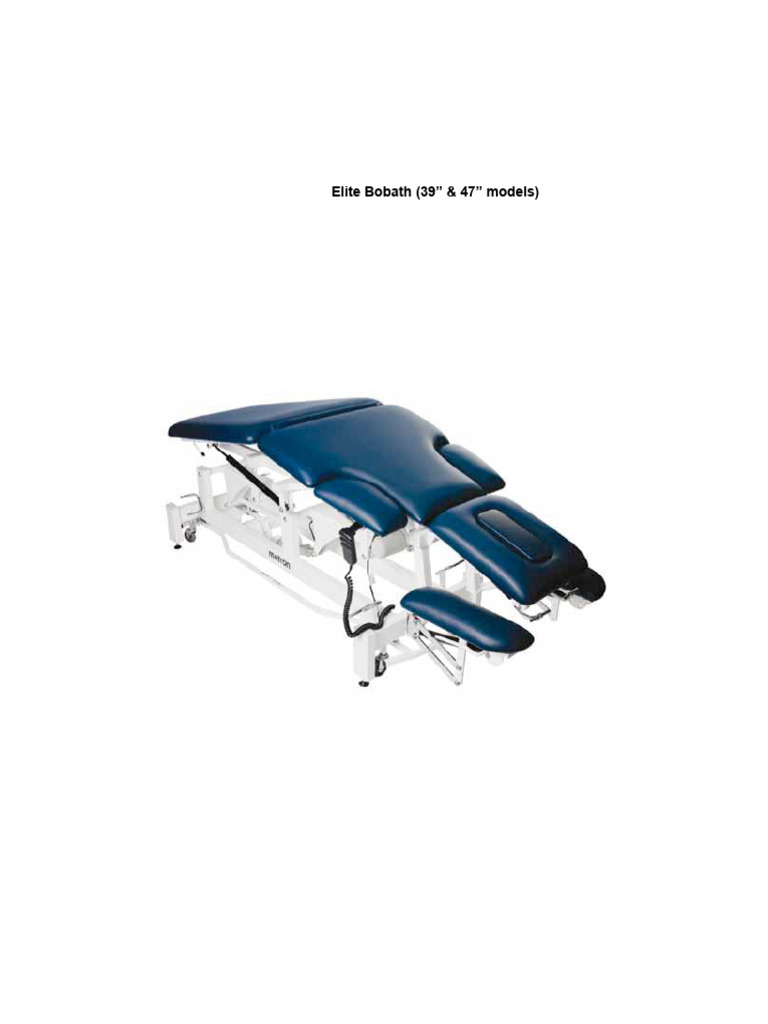 Metron Treatment Tables Manual | PDF | Transformer | Ac Power Plugs And ...