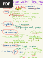 Concise Orthopedic Handwritten Notes | PDF | Surgical Specialties | Surgery