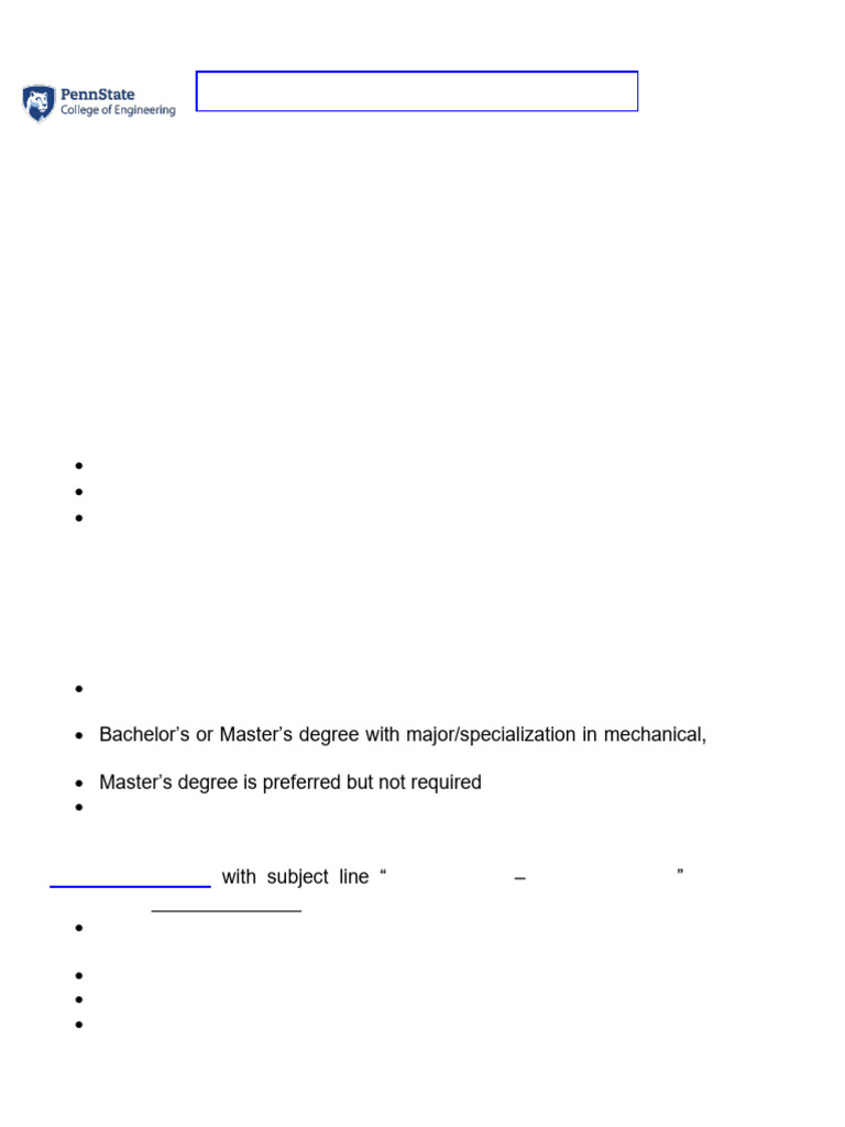 PhD_Position_Ad_Penn State | PDF