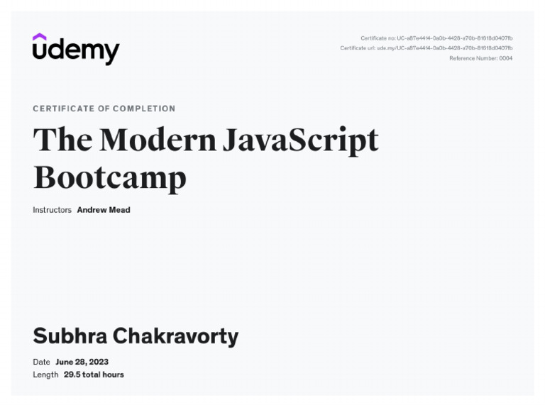 The Modern Javascript Bootcamp Pdf