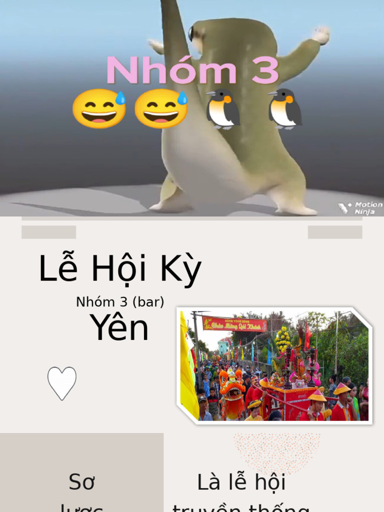 Lễ Hội Kỳ Yên (Lớp 10D1) | PDF