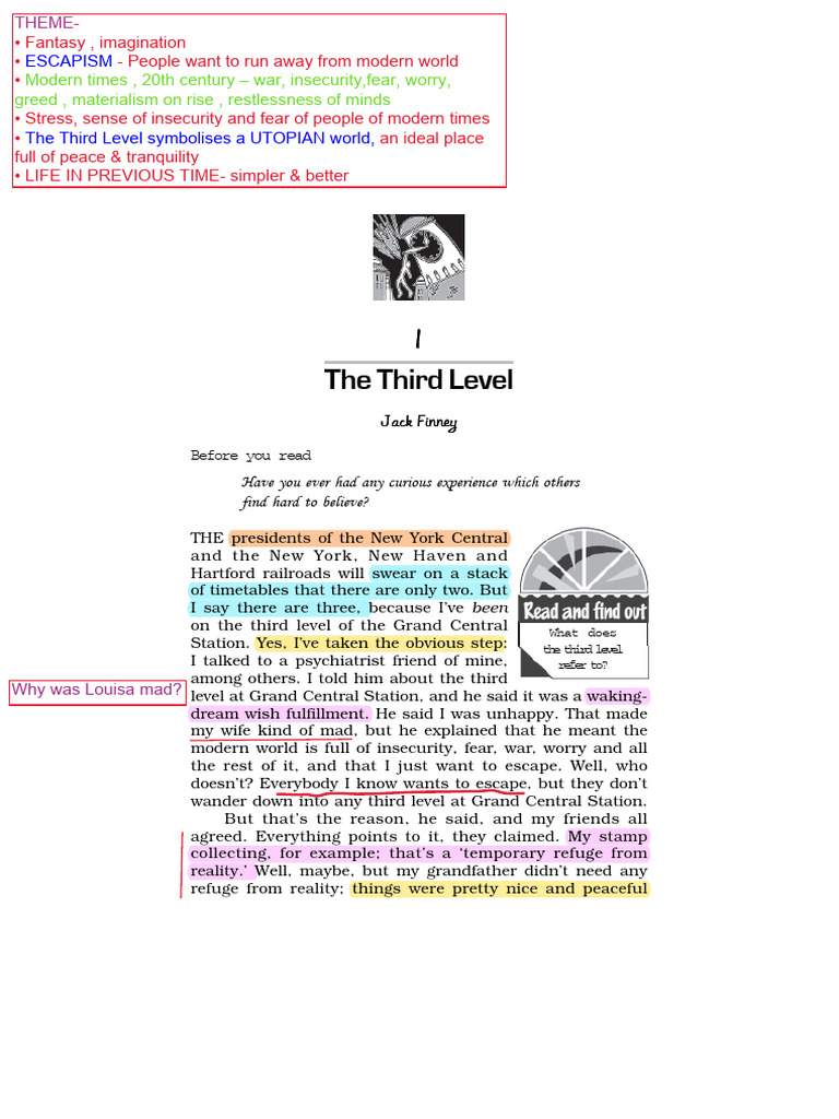 The Third Level PDF | PDF